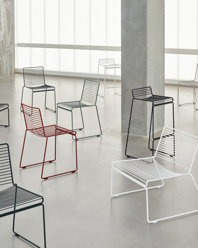 HAY Hee Dining Chair met een zeer opvallend karakter
